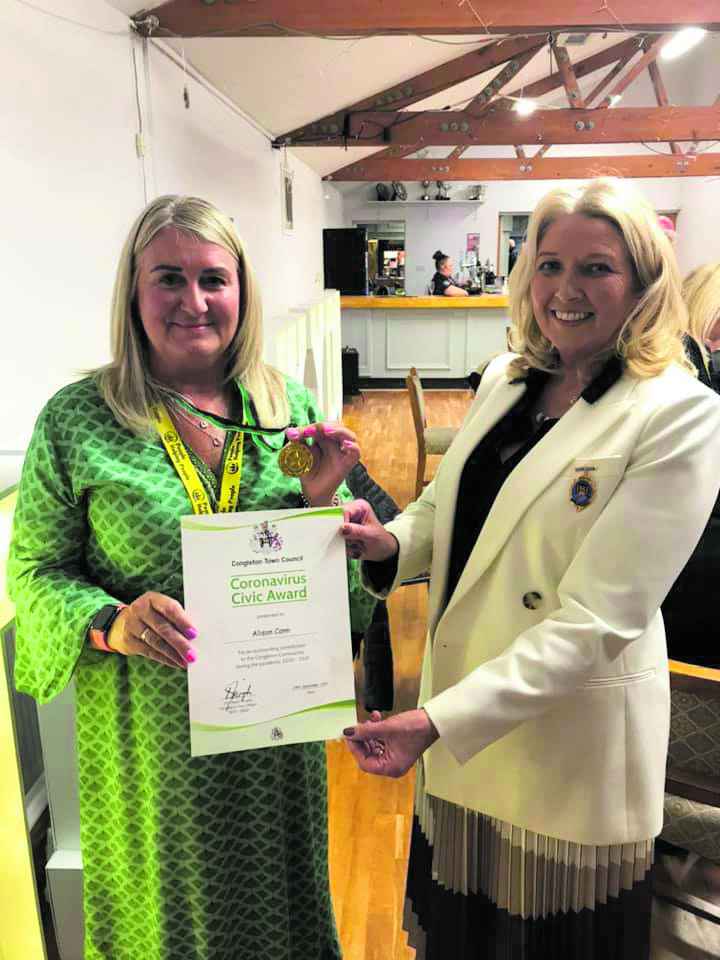 Covid heroes are honoured