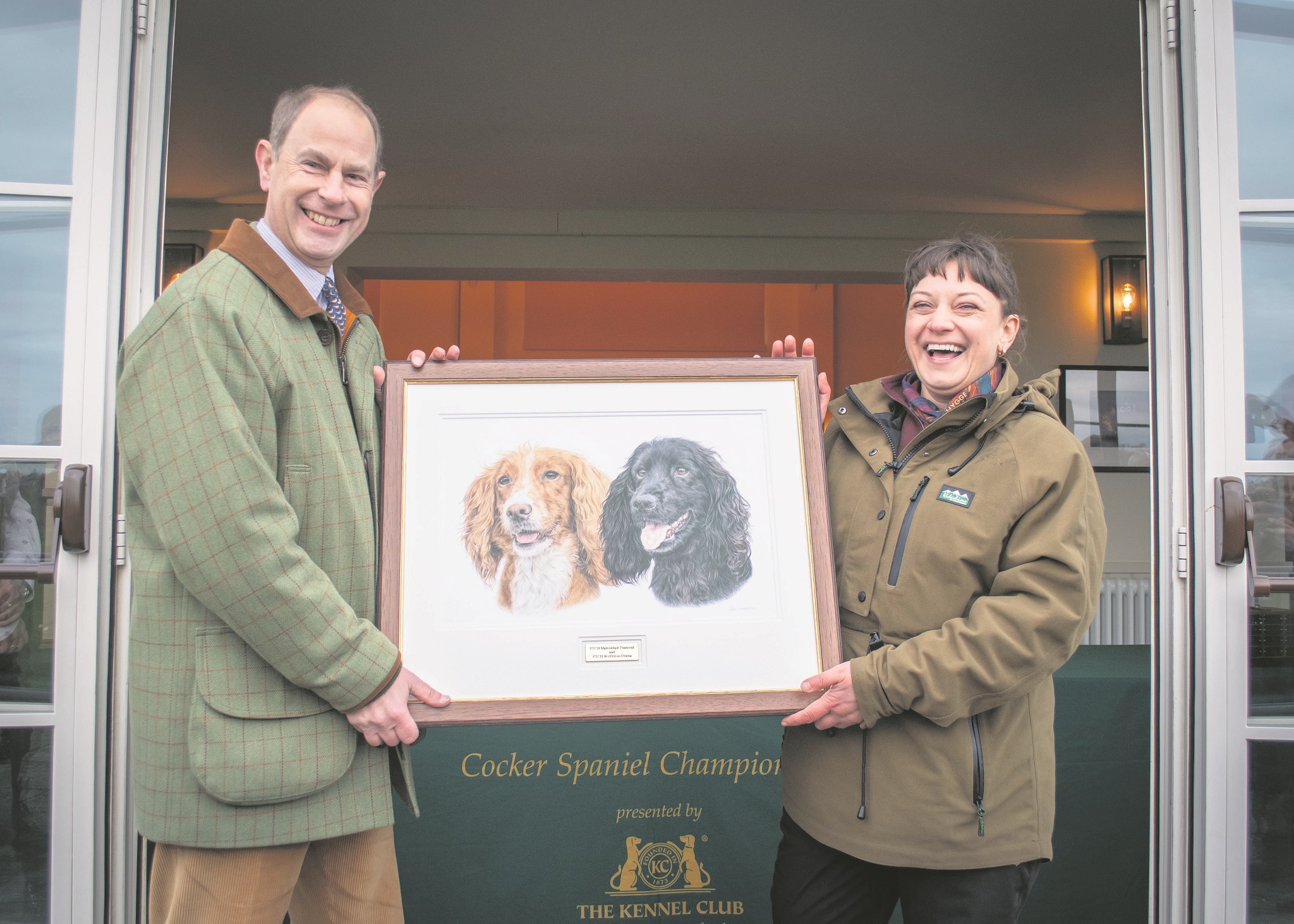 Nina's art is a royal hit