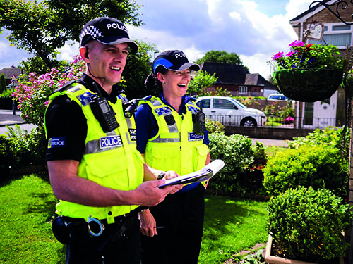 Community policing pledge as officer numbers rise
