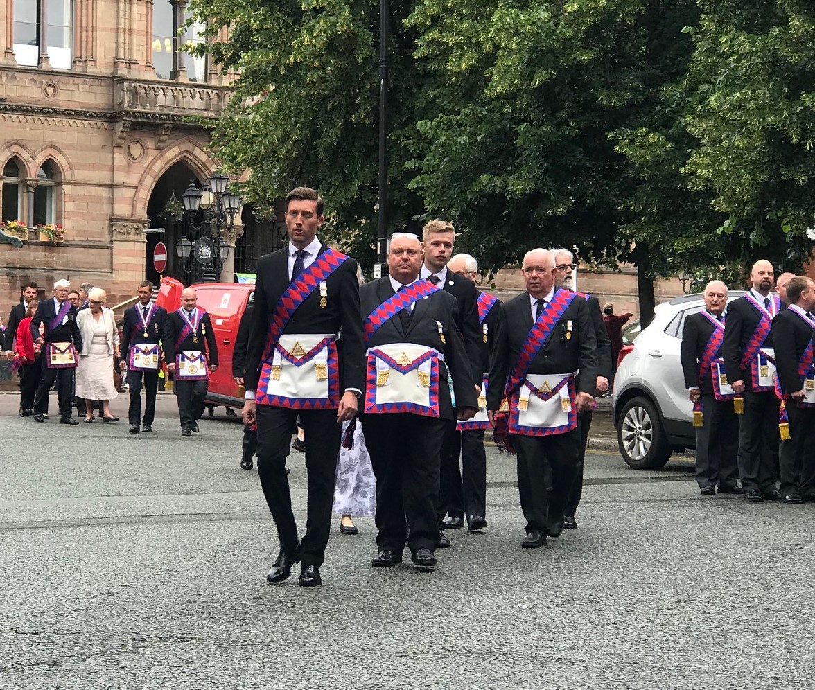 Cheshire celebrates 150 of Royal Arch Freemasonry